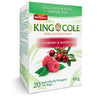 King Cole Cranberry Raspberry Green Decaf Tea -20 bags | East Coast Catalog
